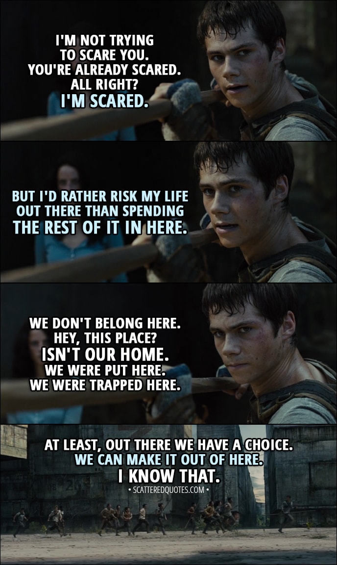 I d Rather Risk My Life Out There Than Scattered Quotes I d Rather Risk My Life Out There Than Scattered Quotes