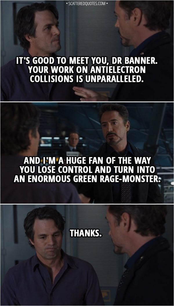 20+ 'Bruce Banner (Hulk)' Quotes | Scattered Quotes