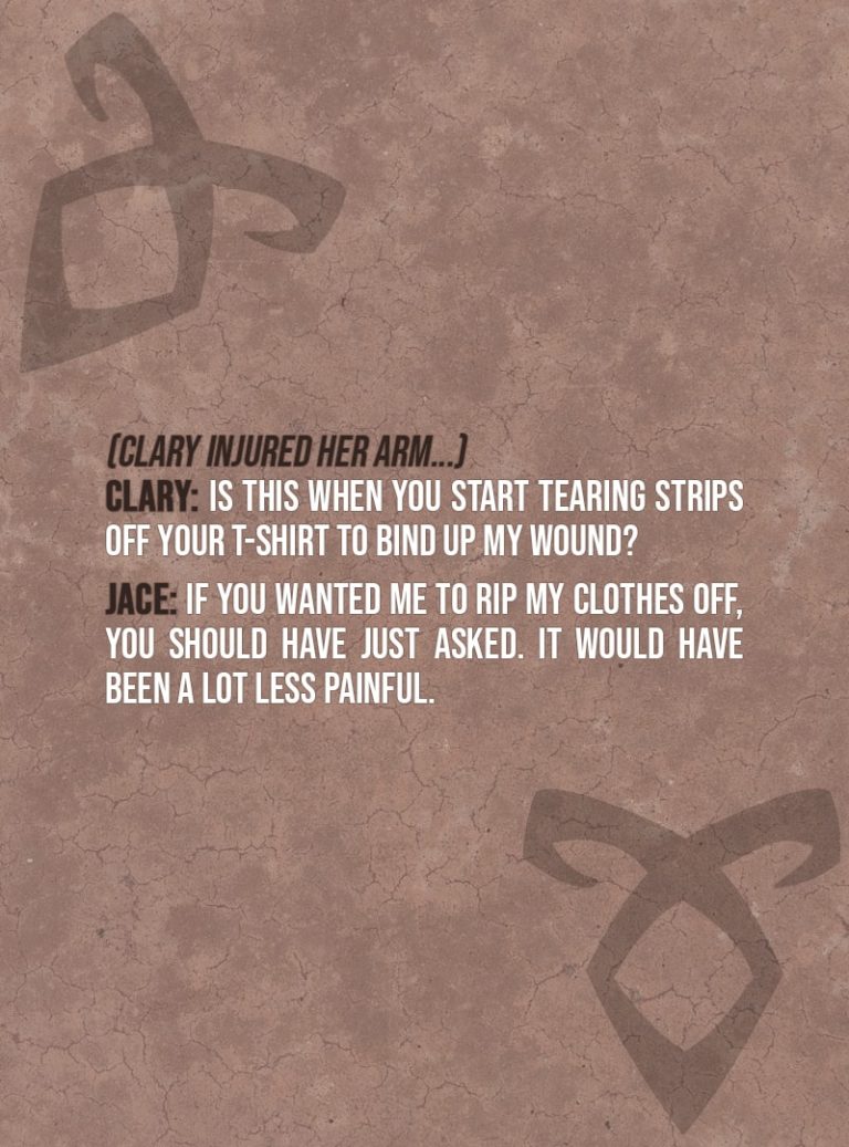 If you wanted me to rip my clothes off... | Scattered Quotes