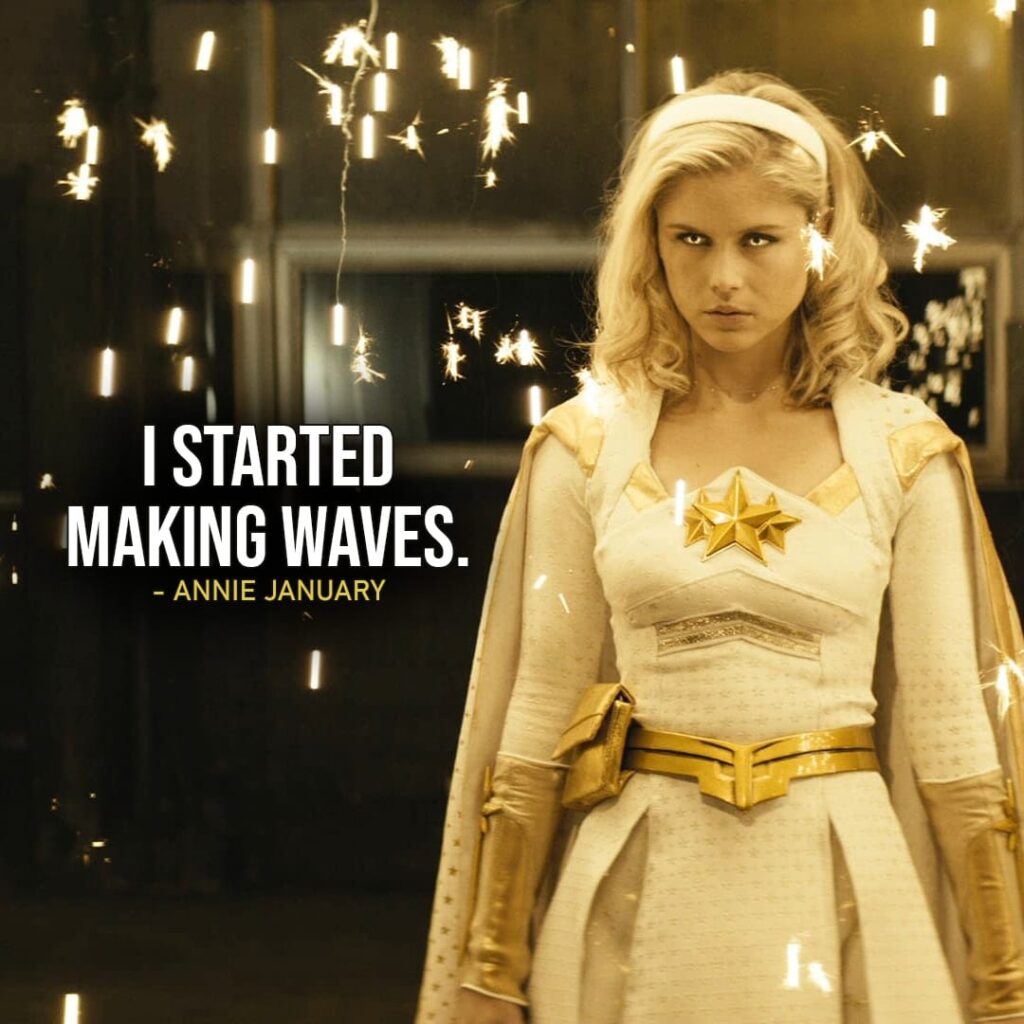 I started making waves. | Scattered Quotes