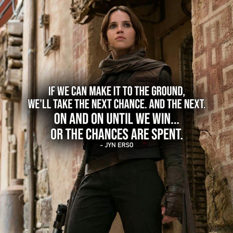 On and on until we win... or the chances are spent. | Scattered Quotes
