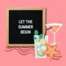 Hello Summer! Letter Board Quotes, Messages & Ideas | Scattered Quotes
