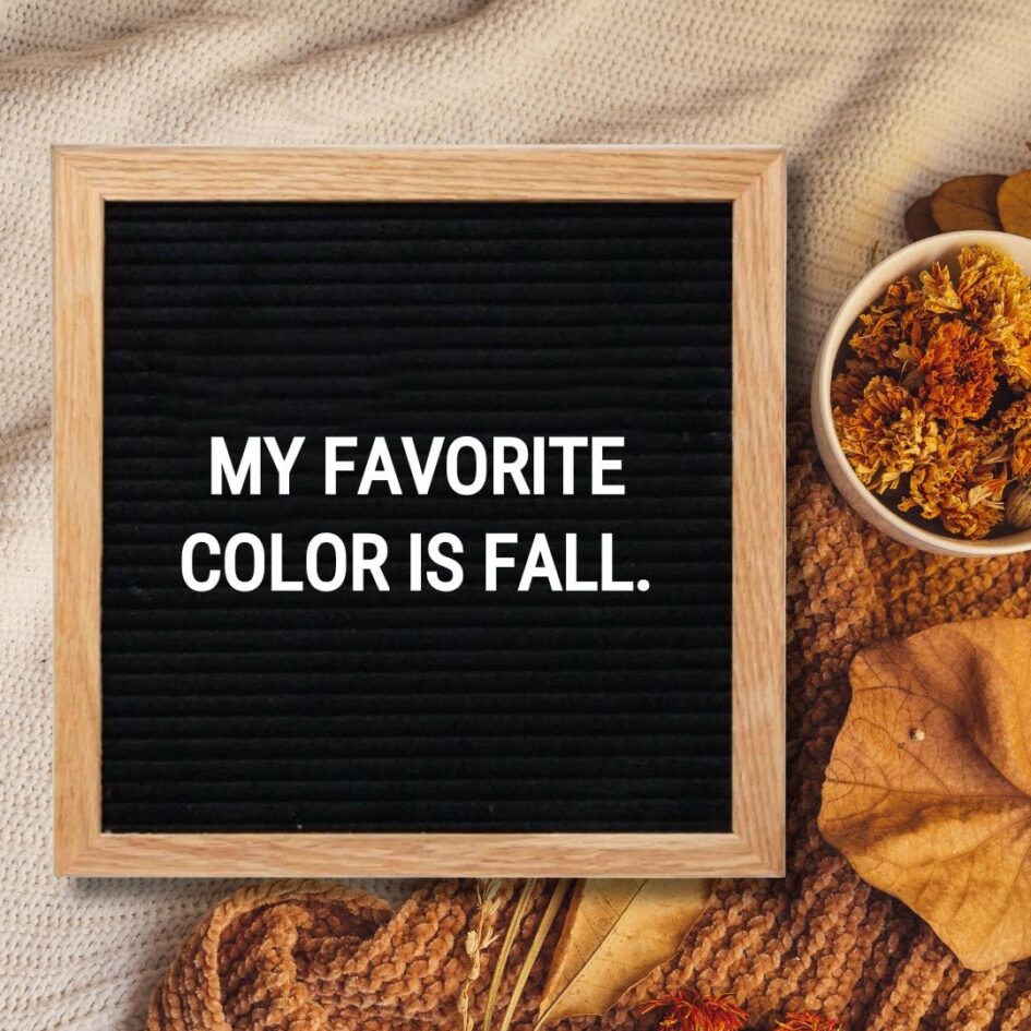 Hello Fall! Letter Board Quotes, Messages & Ideas | Scattered Quotes