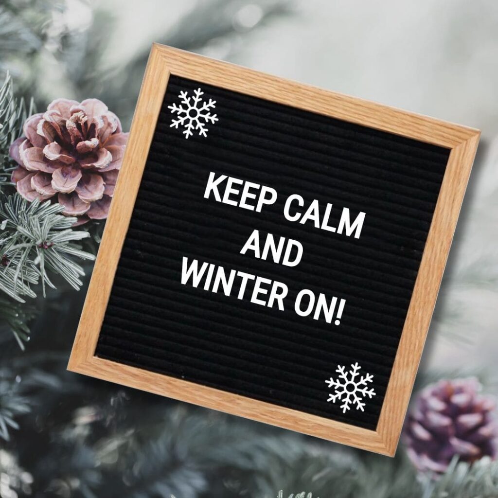 Hello Winter! Letter Board Quotes, Messages & Ideas | Scattered Quotes