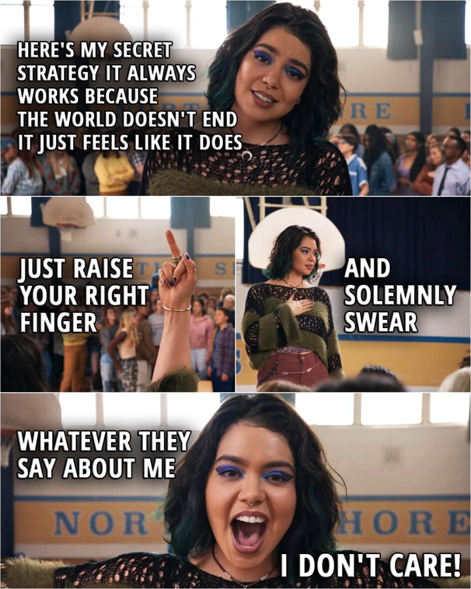 10+ Best 'Janis Ian ('Imi'ike)' Quotes from Mean Girls | Scattered Quotes