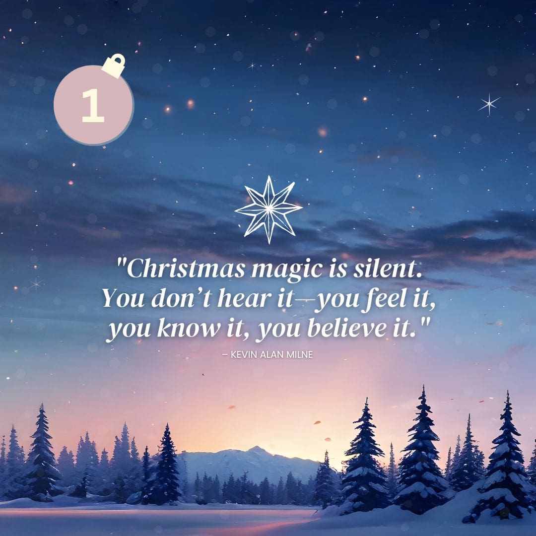 24 Beautiful Christmas Quotes Hidden in an Advent Calendar | Scattered ...