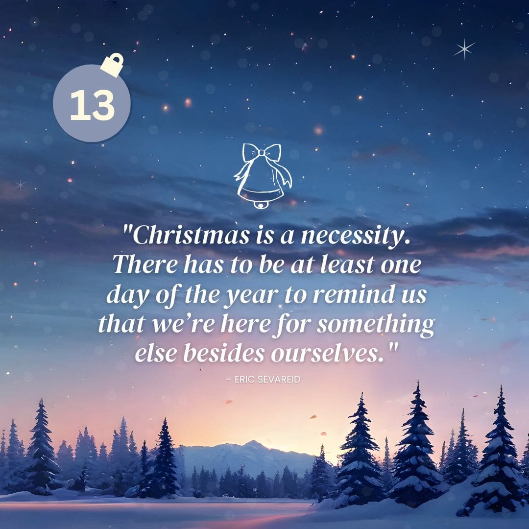 24 Beautiful Christmas Quotes Hidden in an Advent Calendar | Scattered ...