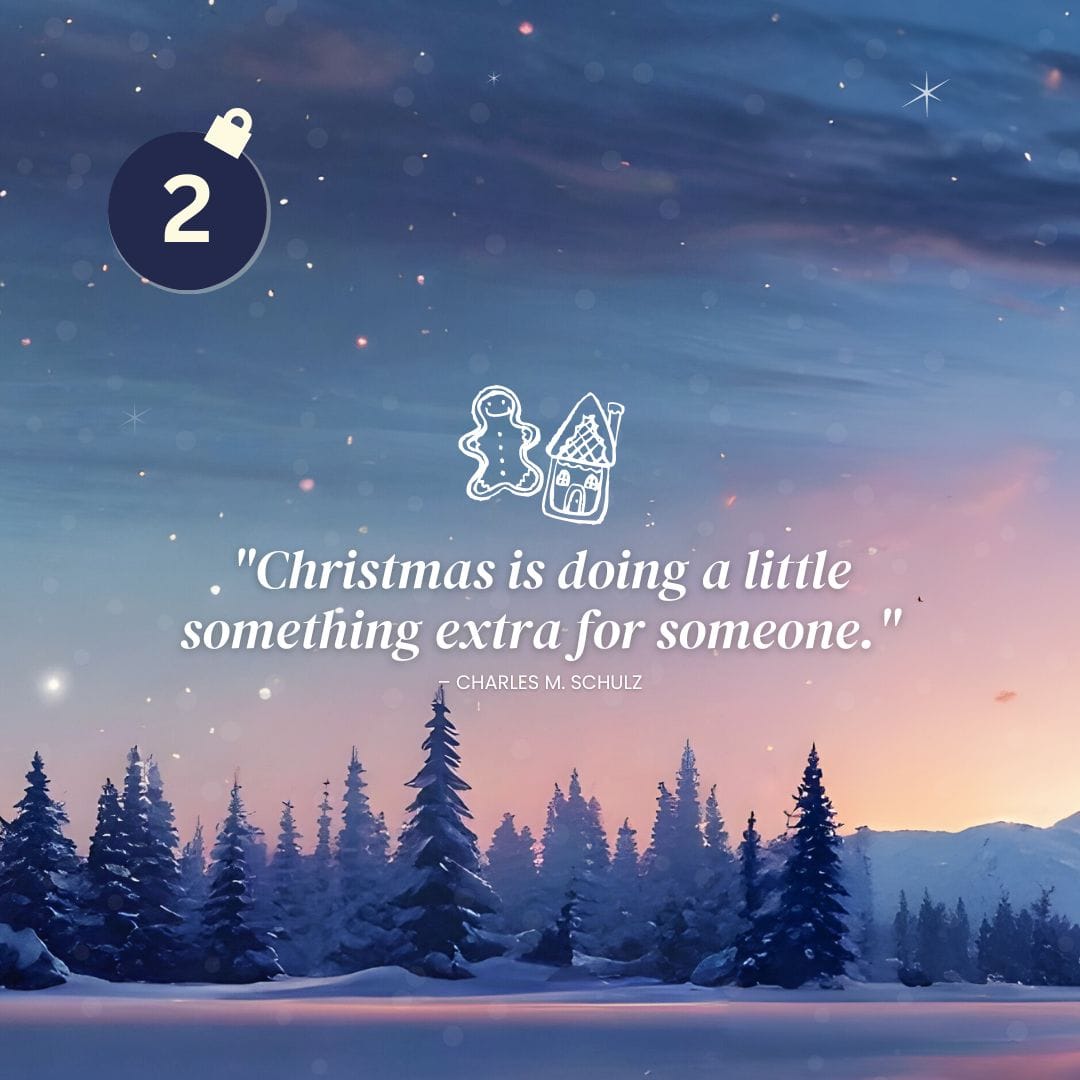 24 Beautiful Christmas Quotes Hidden in an Advent Calendar | Scattered ...
