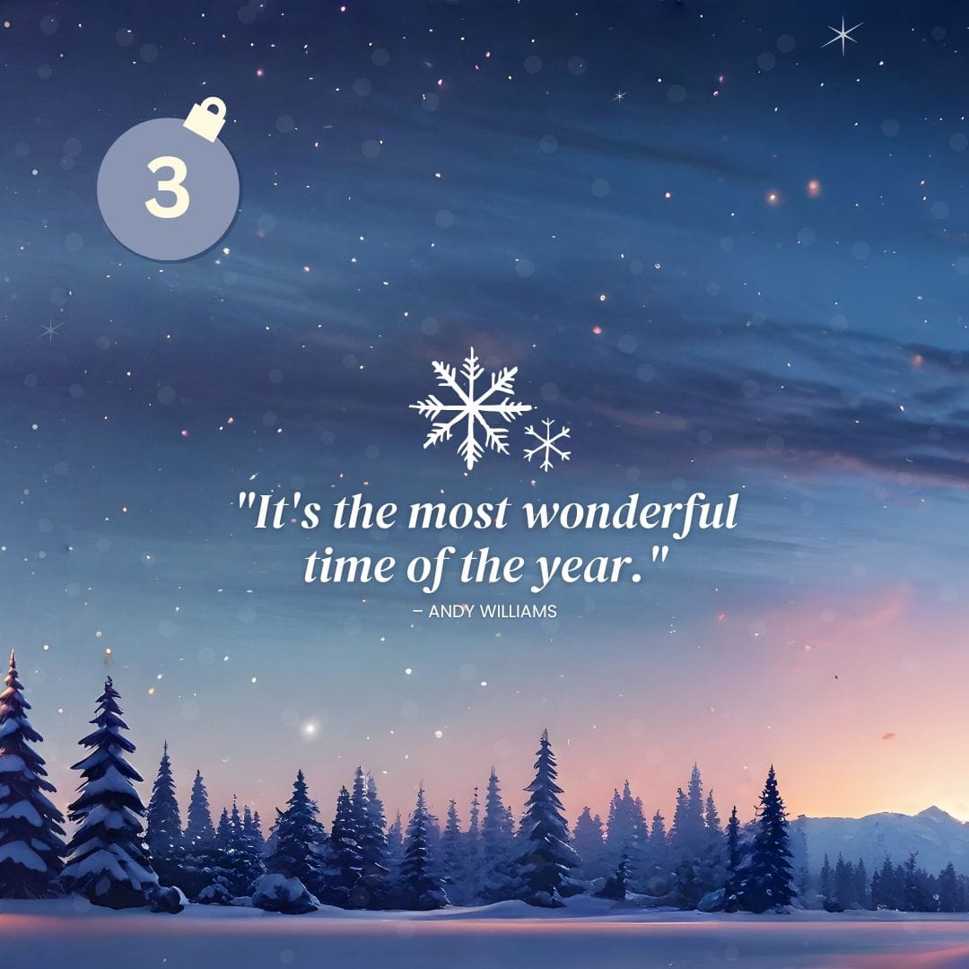 24 Beautiful Christmas Quotes Hidden in an Advent Calendar | Scattered ...