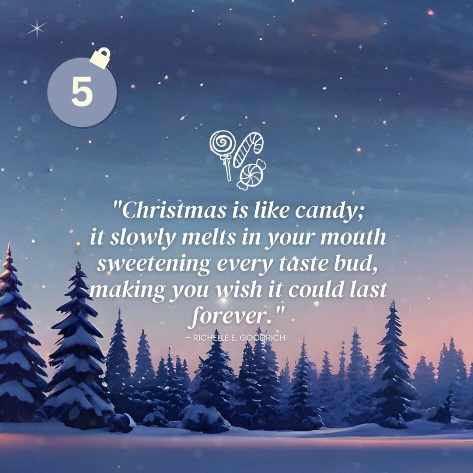 24 Beautiful Christmas Quotes Hidden in an Advent Calendar | Scattered ...