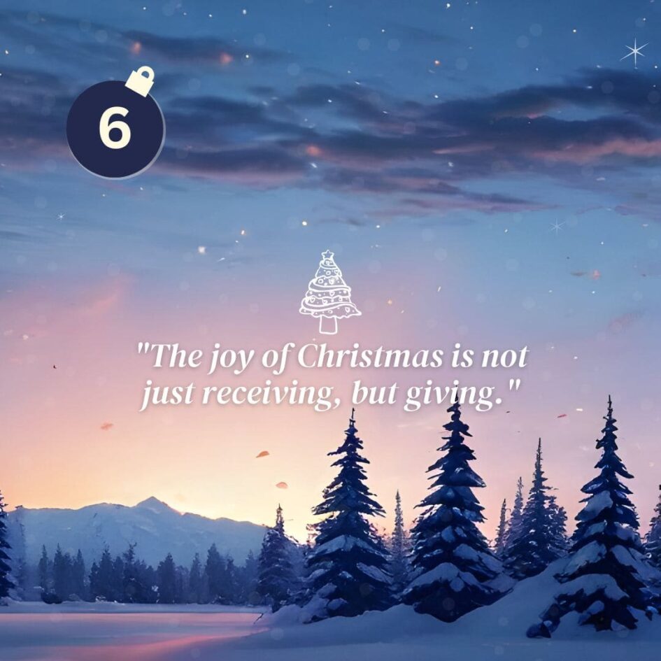 24 Beautiful Christmas Quotes Hidden in an Advent Calendar | Scattered ...