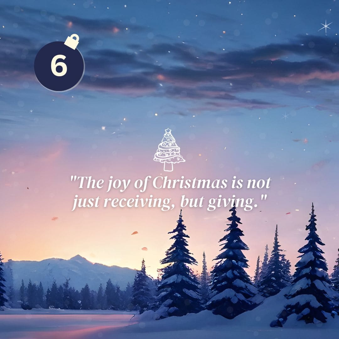 24 Beautiful Christmas Quotes Hidden in an Advent Calendar | Scattered ...
