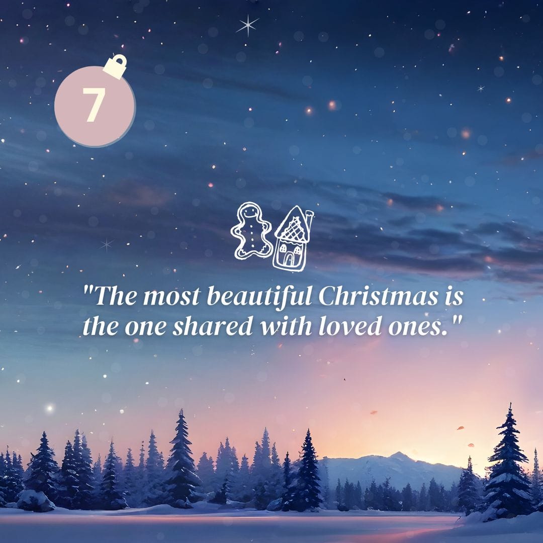 24 Beautiful Christmas Quotes Hidden in an Advent Calendar | Scattered ...