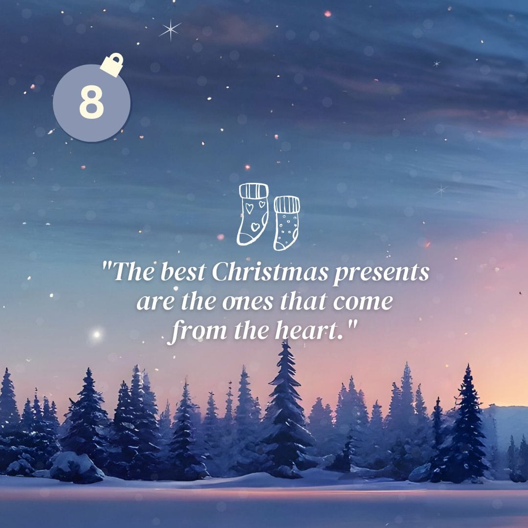 24 Beautiful Christmas Quotes Hidden in an Advent Calendar | Scattered ...