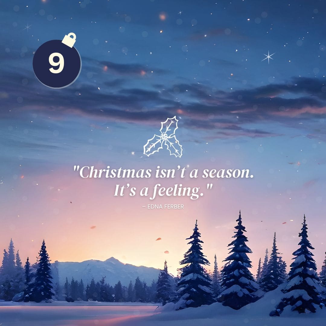 24 Beautiful Christmas Quotes Hidden in an Advent Calendar | Scattered ...